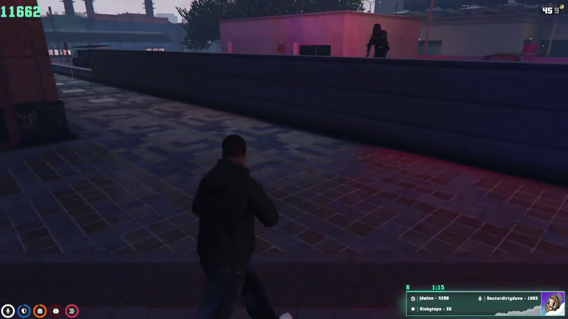 Mike Block gunned down by cops - Clip from https://www.twitch.tv/penta