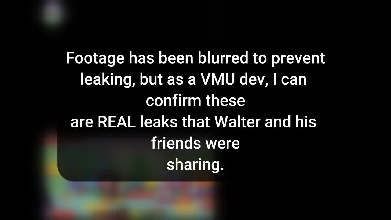 Watch walter sharing vmu leaks | Streamable