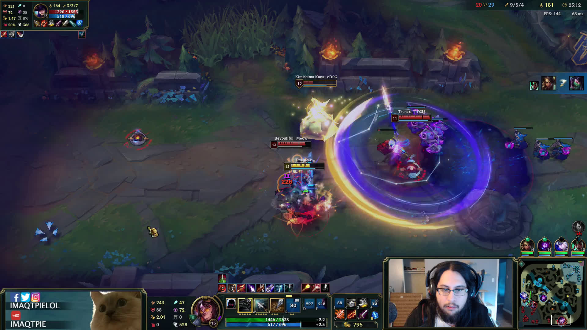 the gigasmurf himself 1 v 3