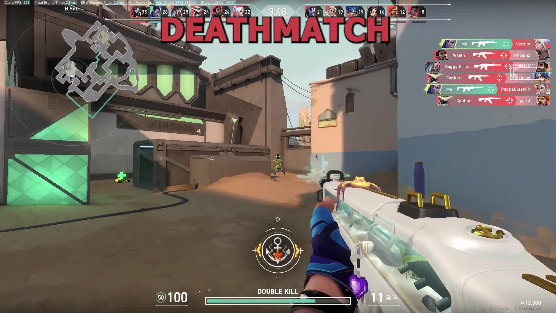 Deathmatch Vs Real Game