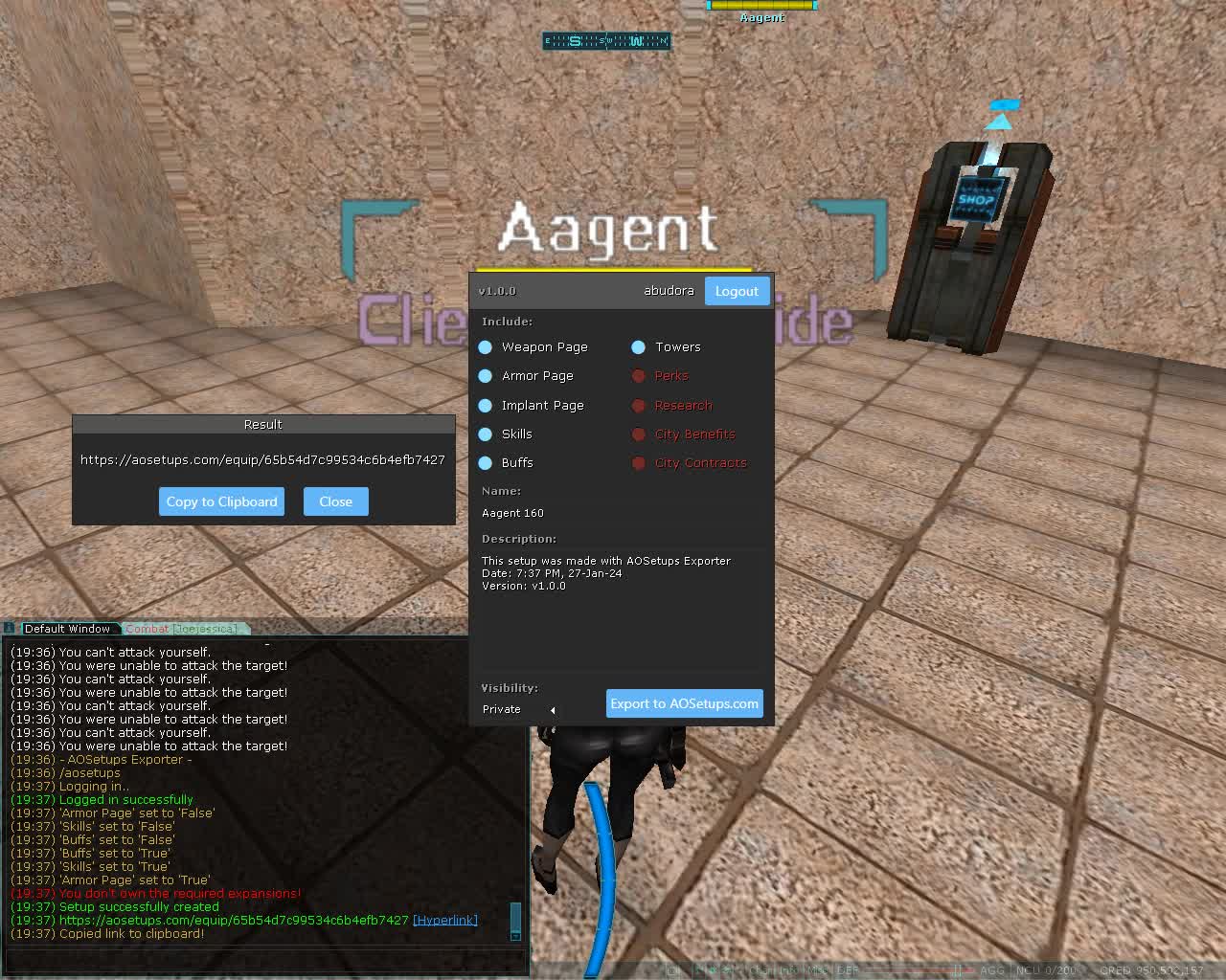 Watch AOSharp AOSetups Exporter | Streamable