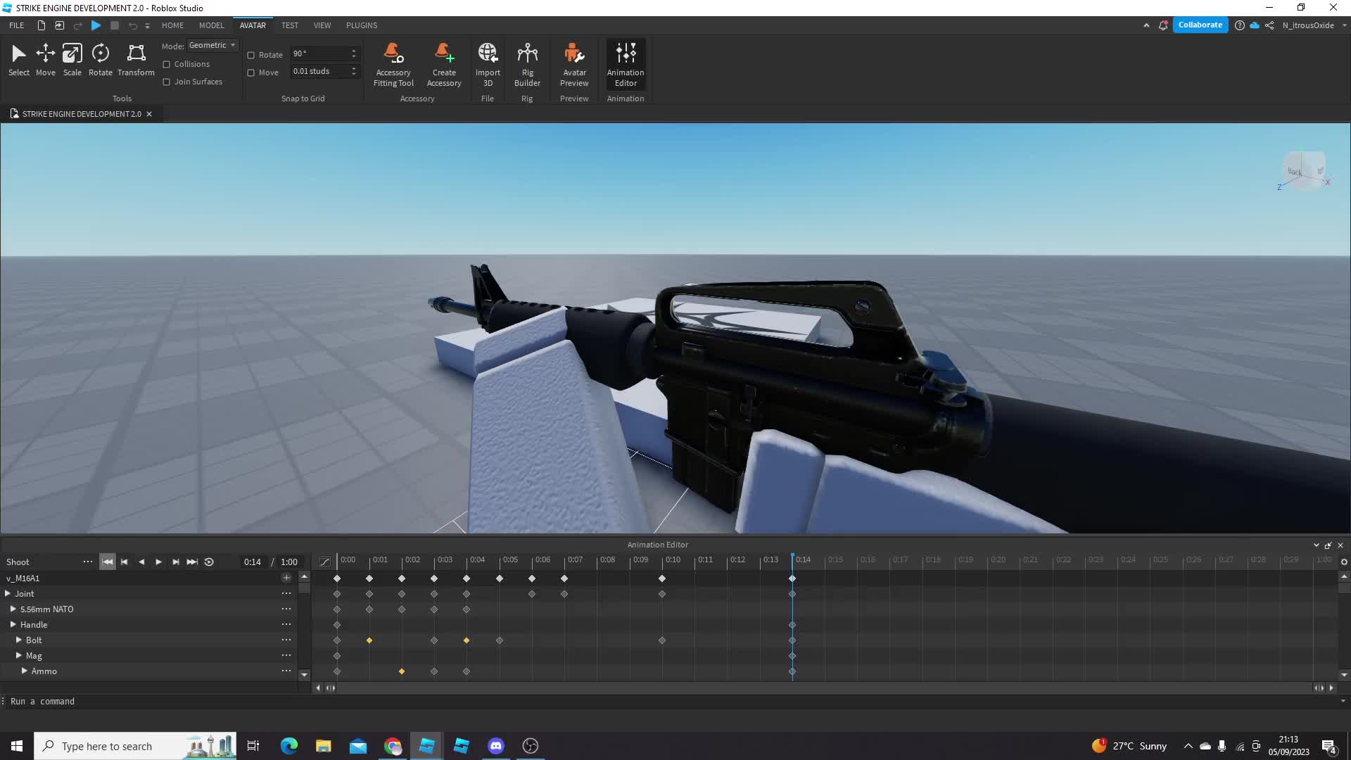 Strike Engine Straight Viewmodel/FireAnim/Stance