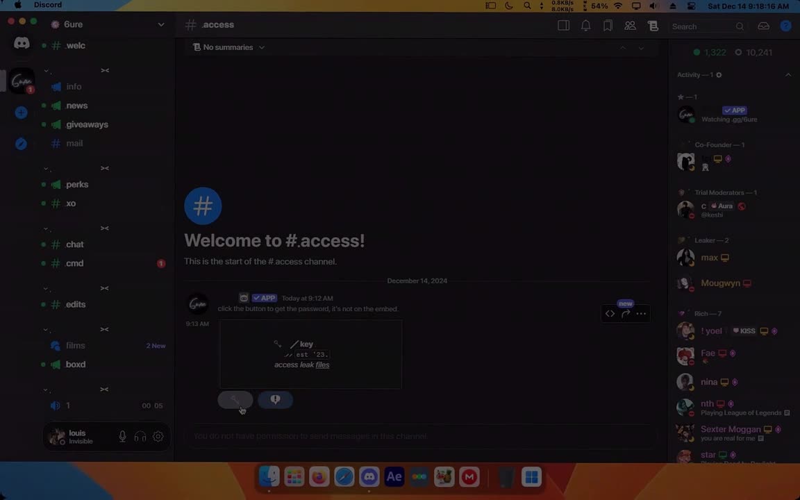Watch Password - Visual Guide (.gg/6ure) | Streamable