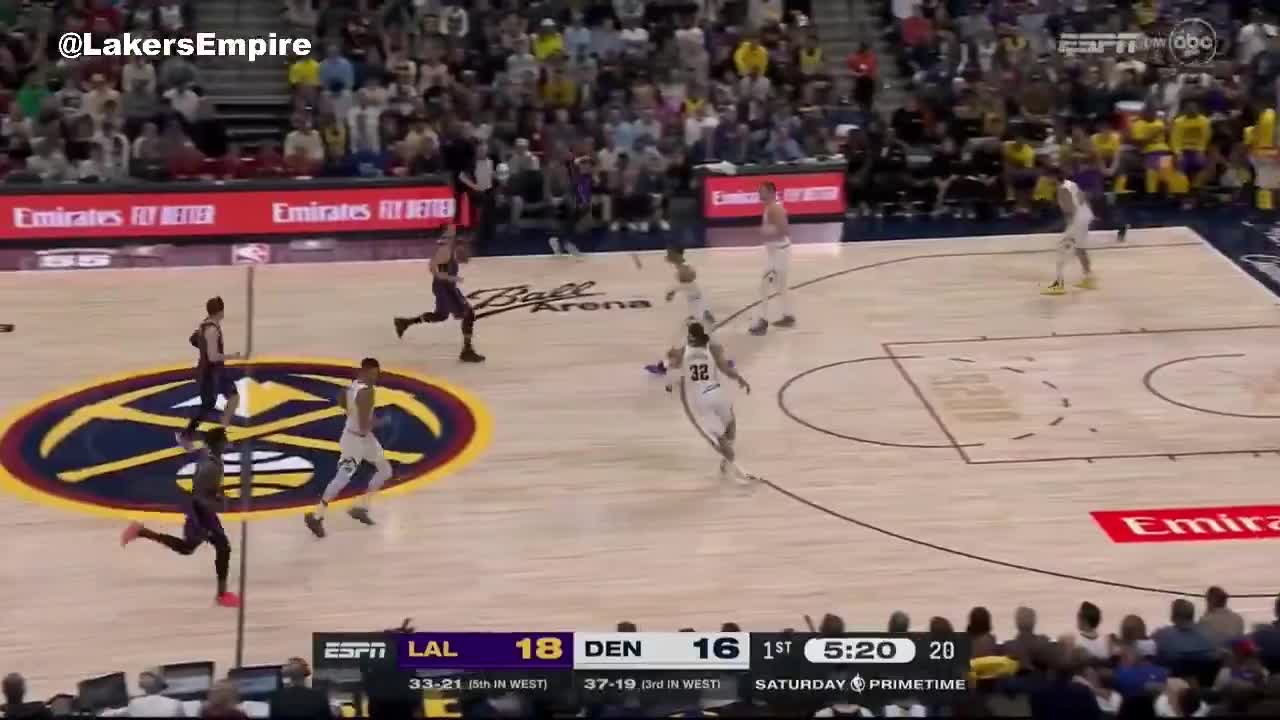 Watch Lakers Empire - LUKA DONCIC WITH THE DEEP THREE | Streamable