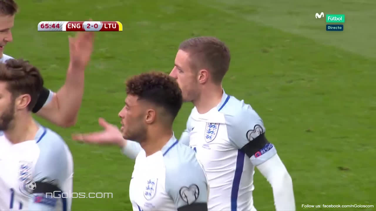 Watch (www.nGolos.com) England 2-0 Lithuania - Vardy 66' | Streamable