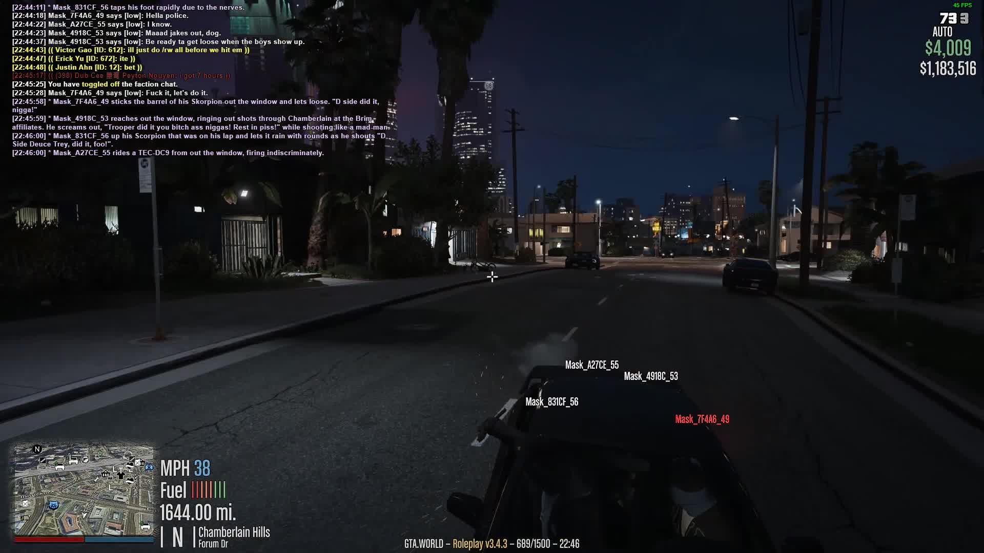 Evidence for Justin Ahn