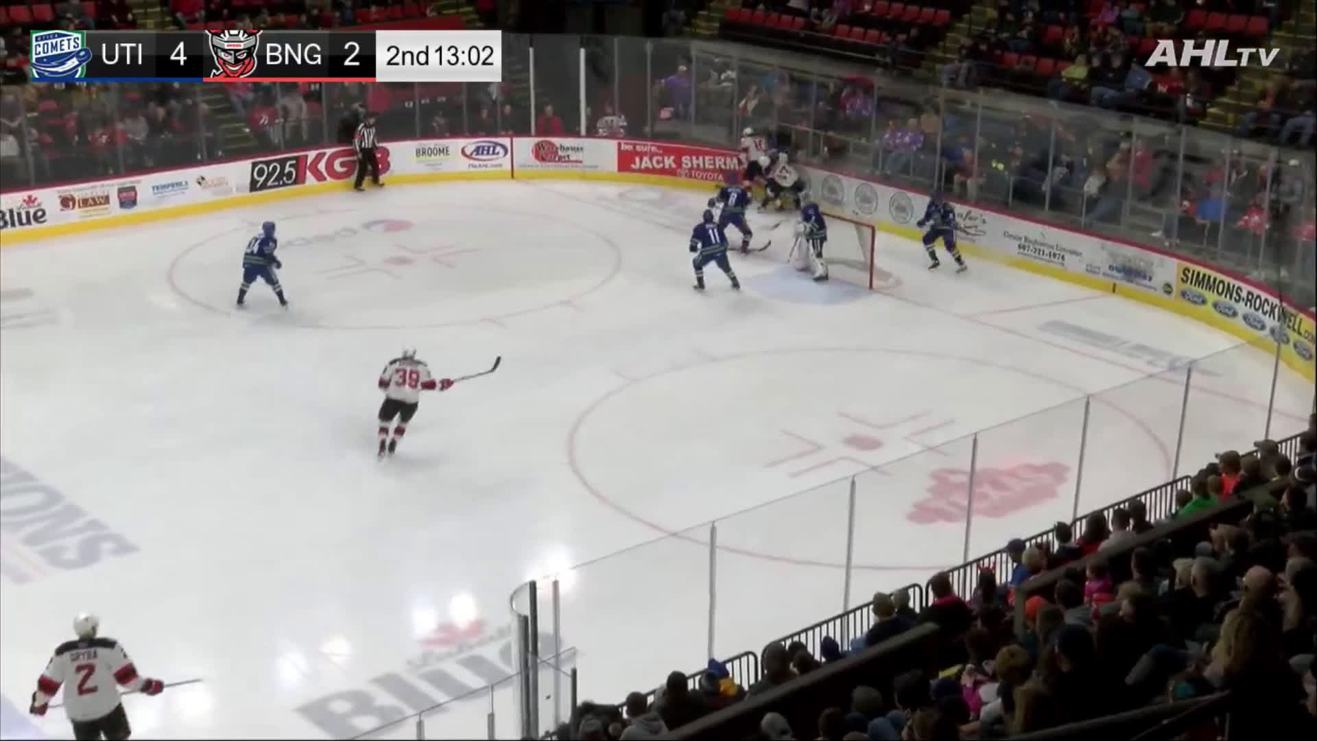 elbowing on Brisebois