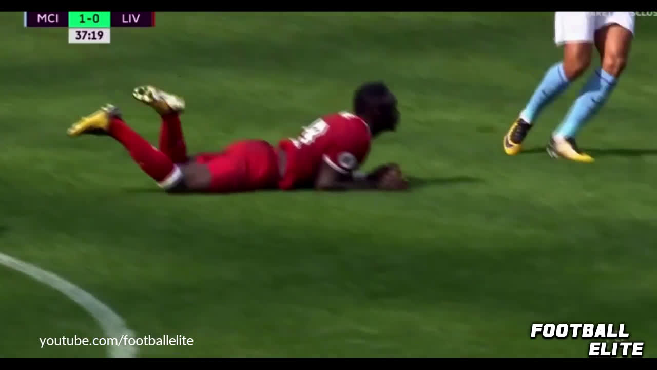 Sadio Mane Red Card