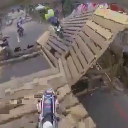 Motorcycle obstacle course