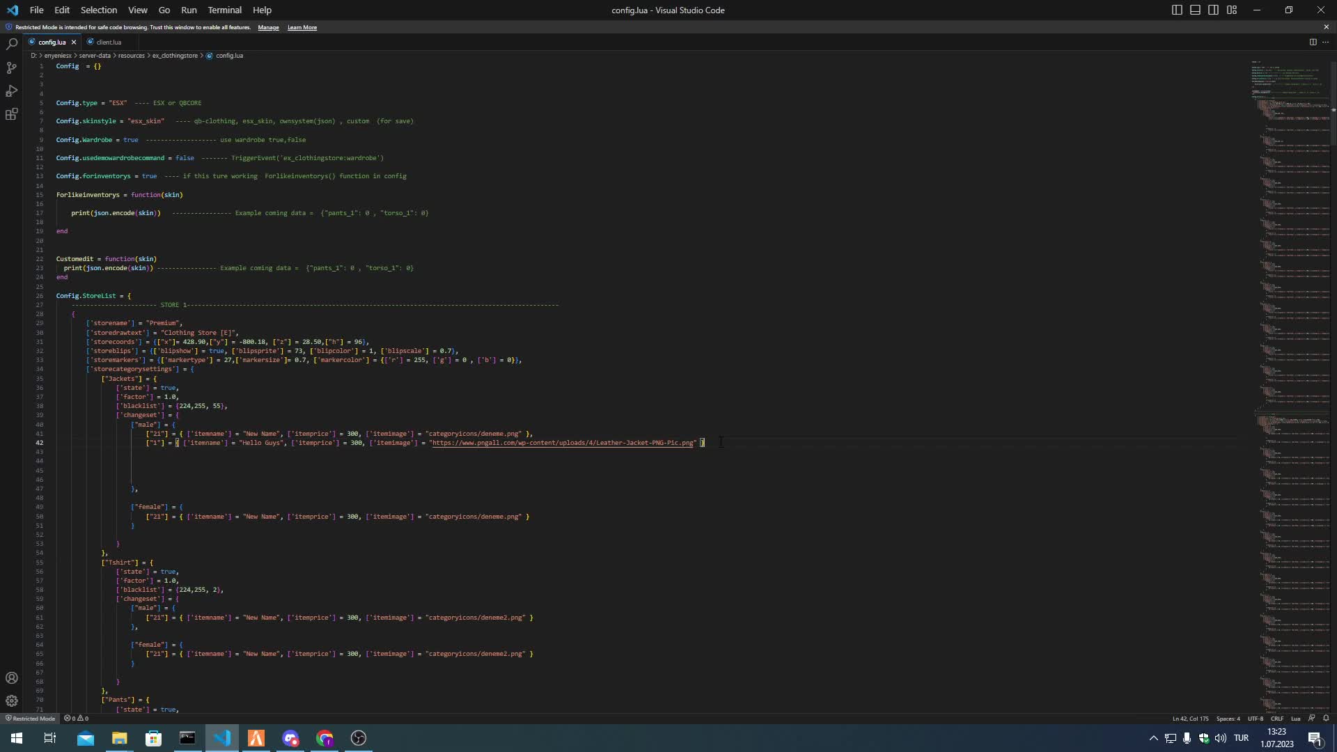 ex_clothing(ADDITEM)