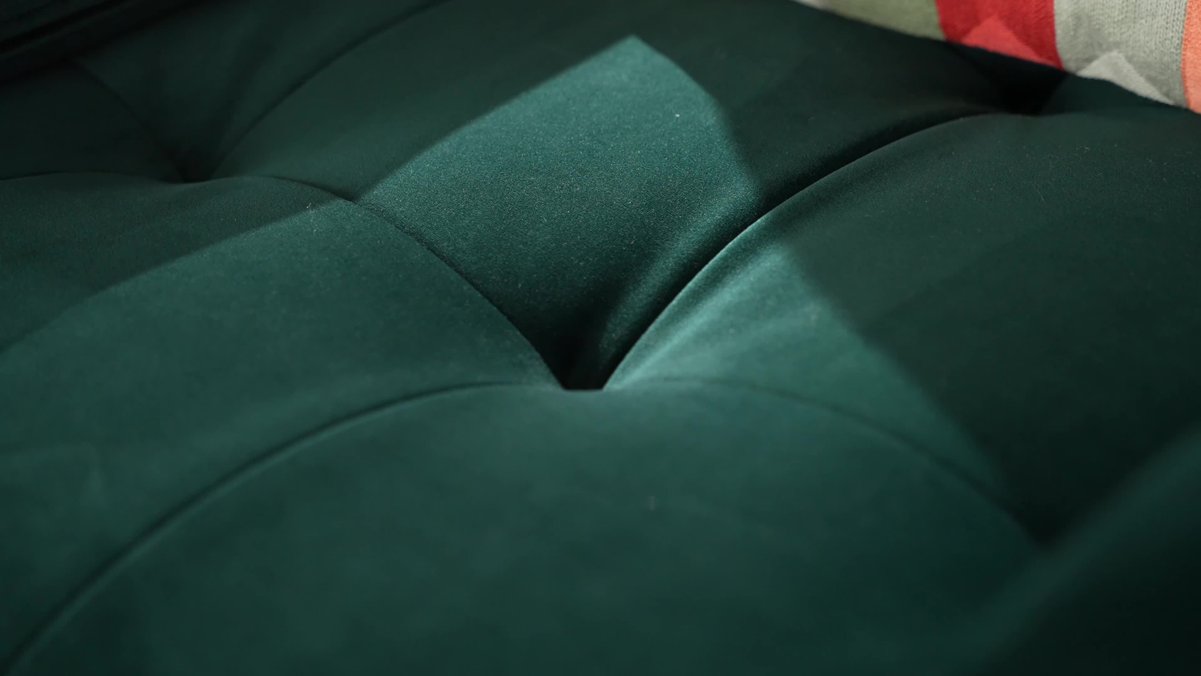 Watch turner-green-velvet-armchair | Streamable