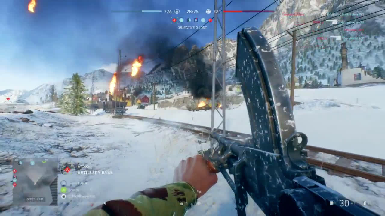 Only in battlefield