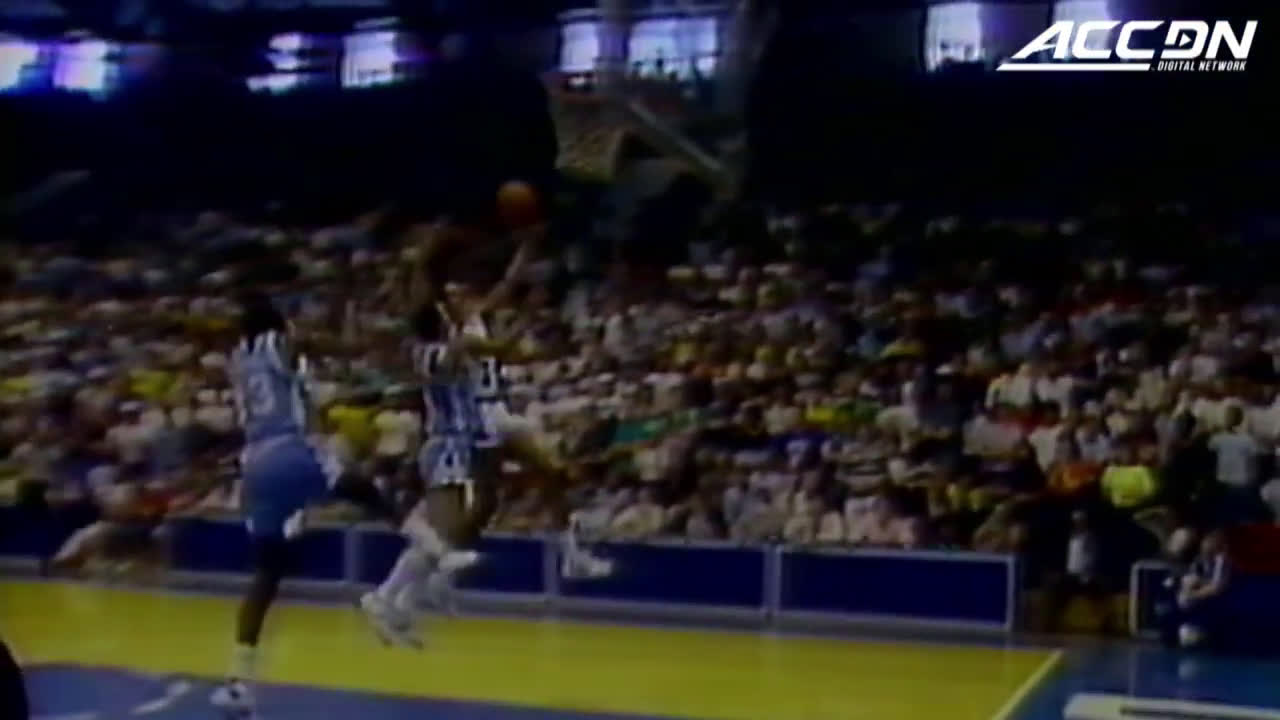 Michael Jordan Hits Head on Backboard