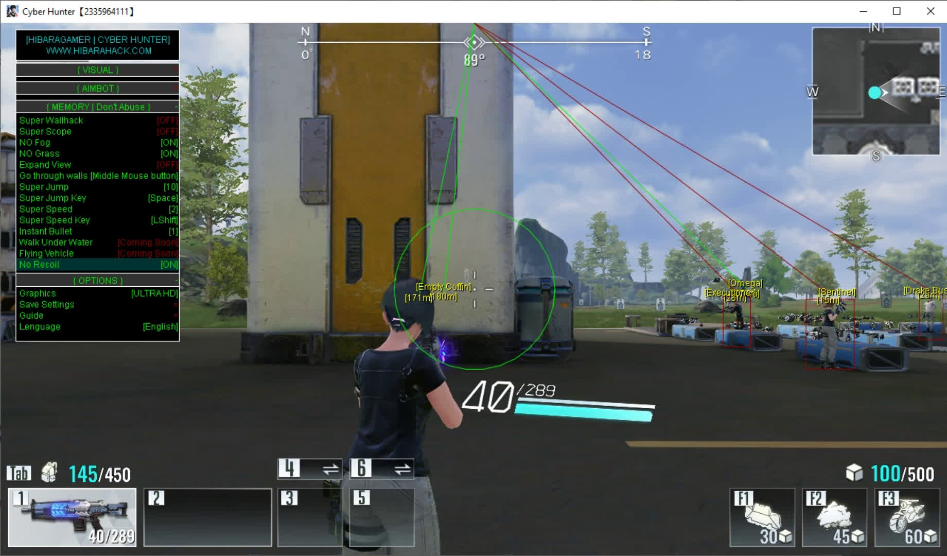 NO RECOIL HACK CYBER HUNTER 2021