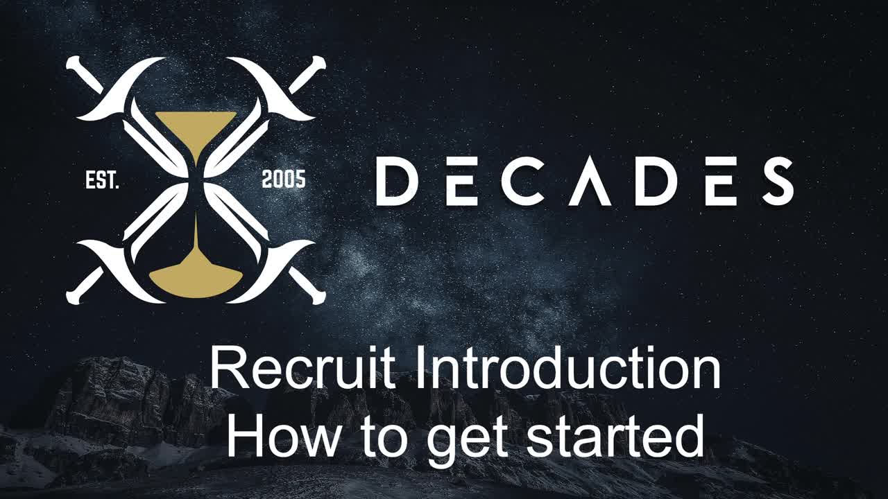 Watch Decades - Introduction & How to get started | Streamable