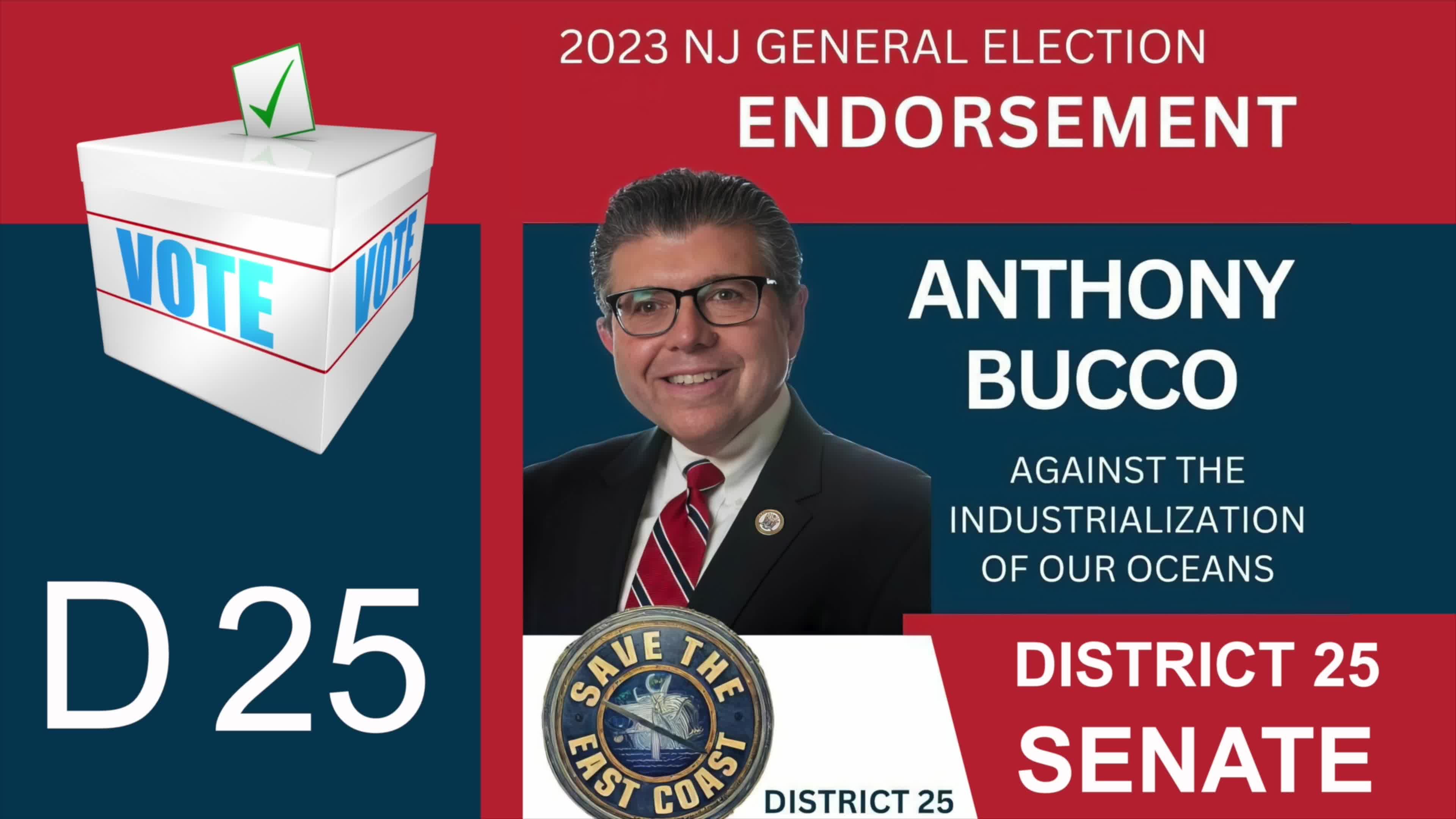 Watch Anthony Bucco for Senate in District 25 November 7th | Streamable