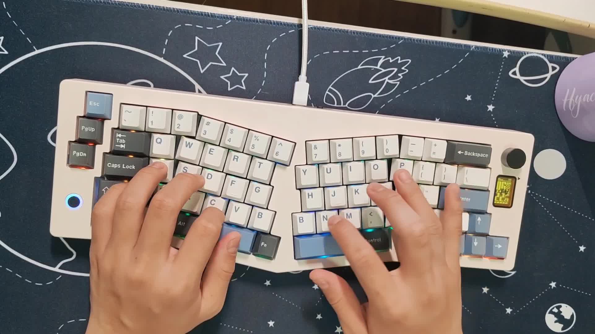 Alice layout keyboard