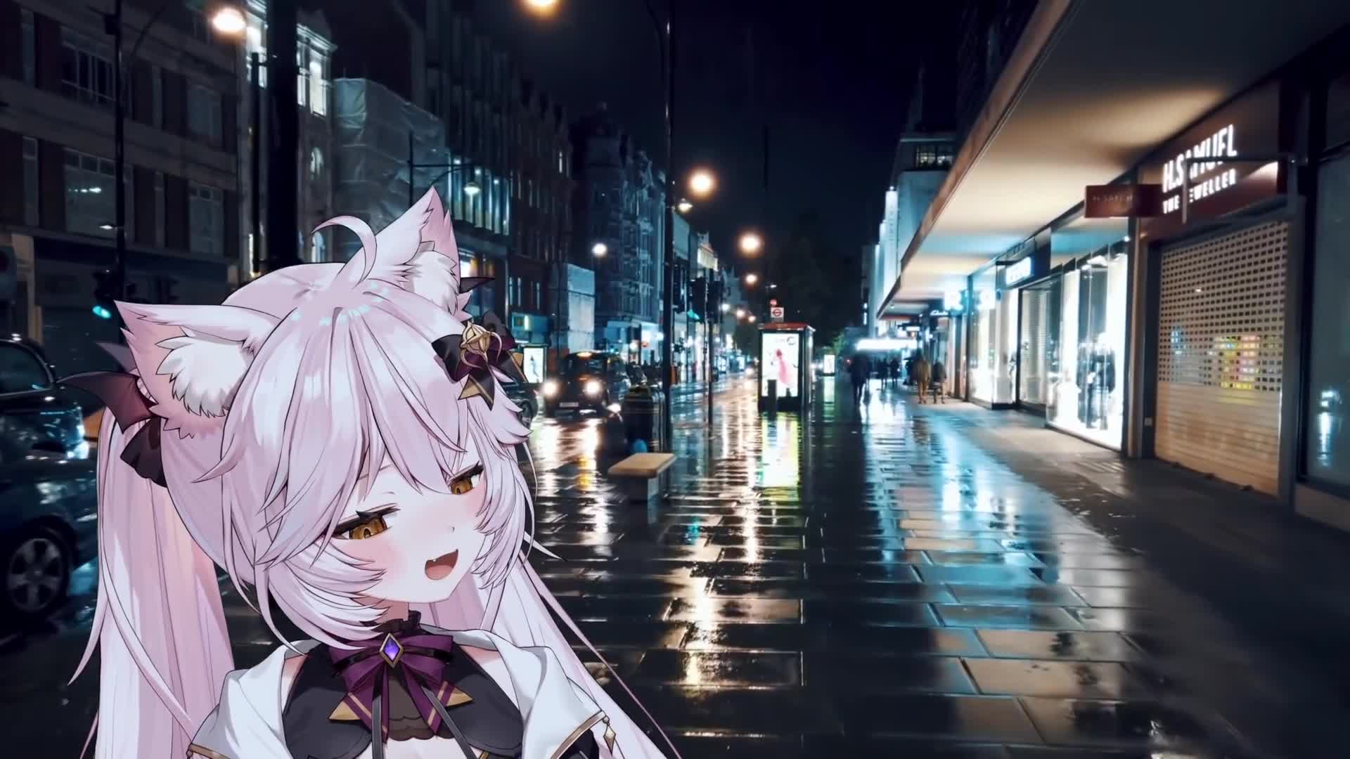 Nyan talking about Pomf Pomf