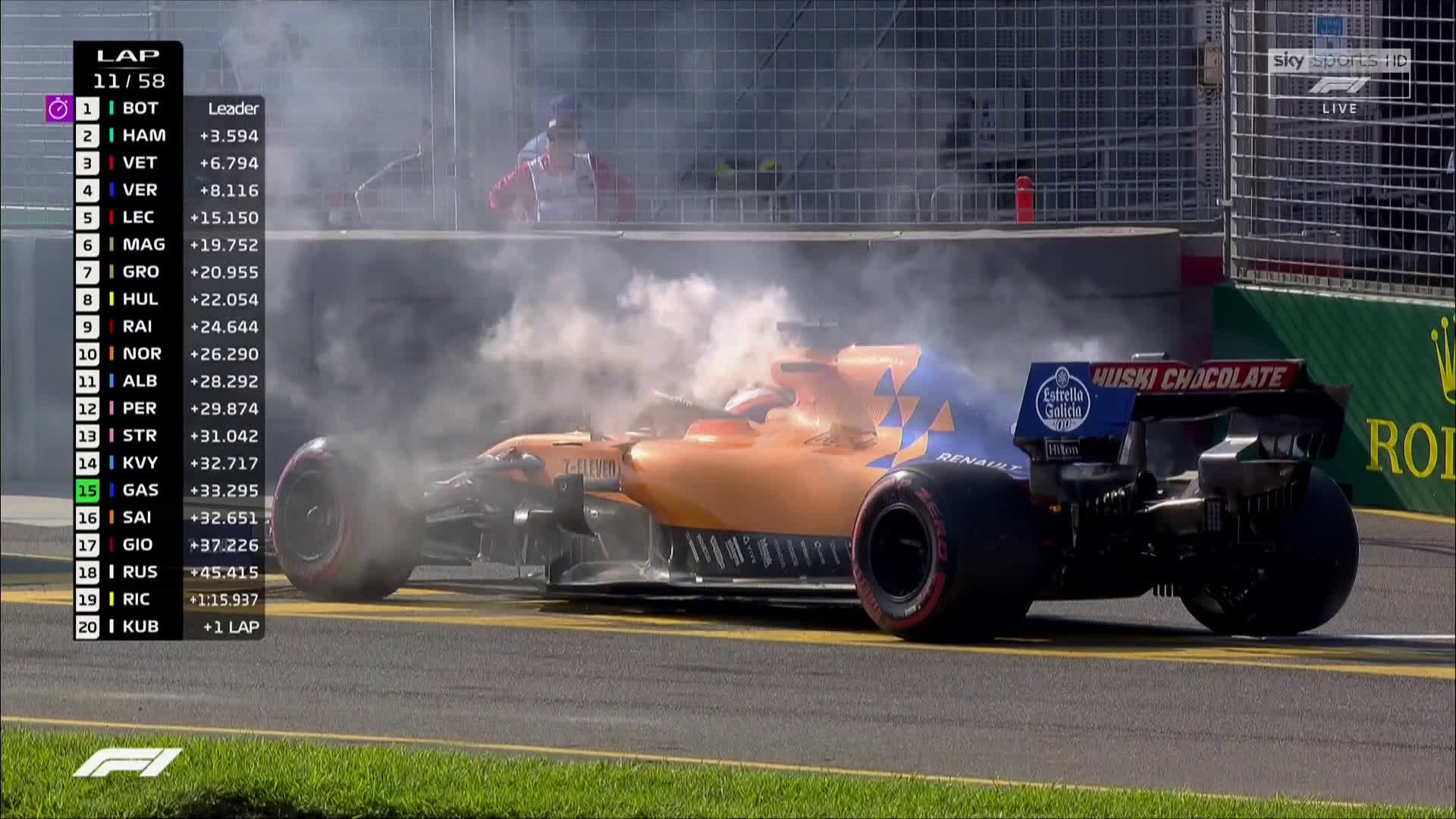 f1 2019_01 aus_mc on fire