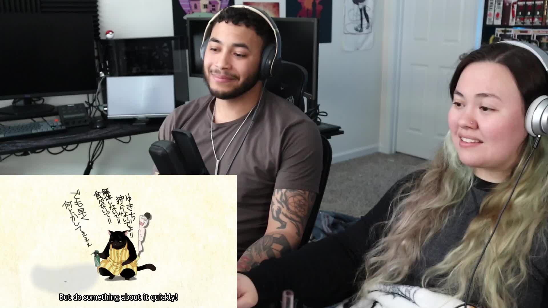 Watch The Masterful Cat Is Depressed Again Today 1x2 The Masterful Cat Has Grown Big | Streamable