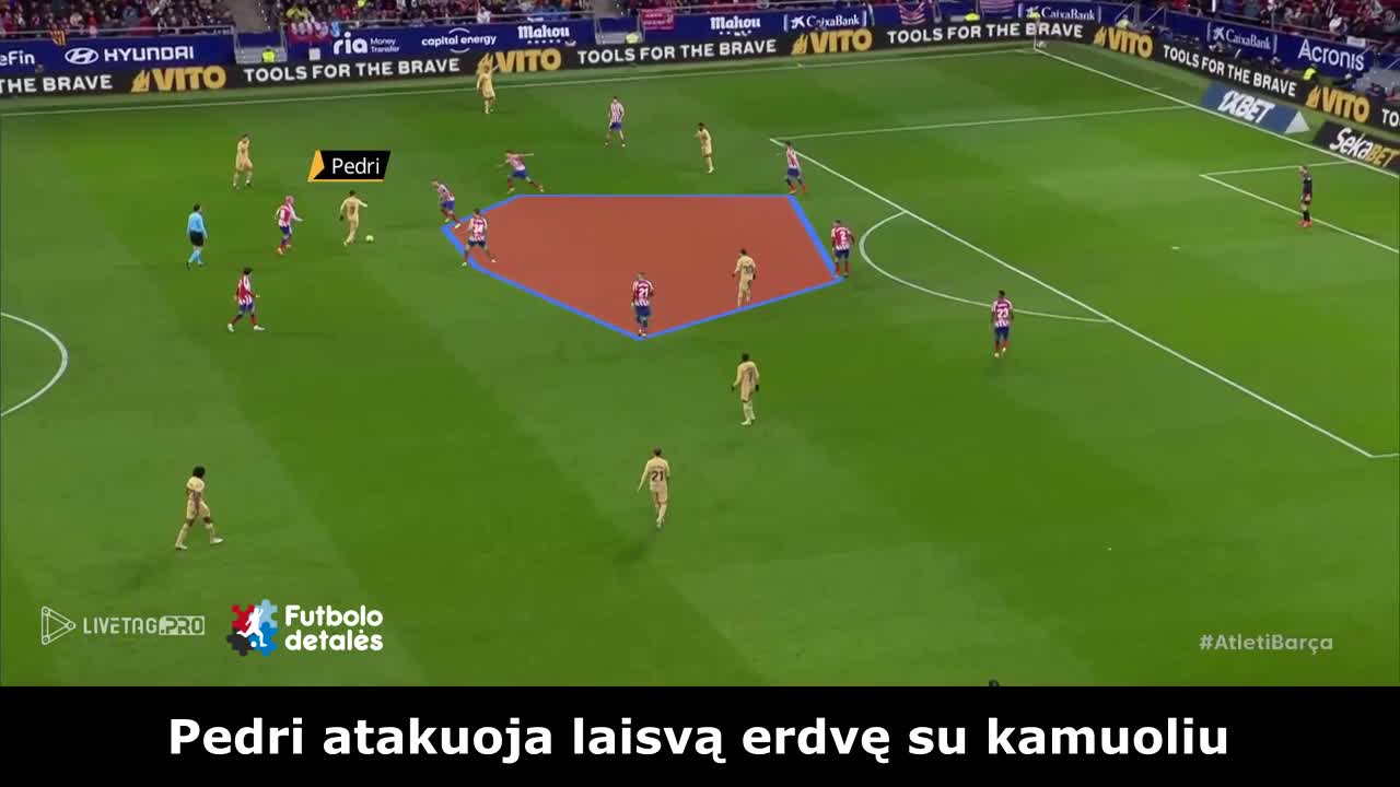 FD / O. Dembele įvartis / Atletico de Madrid x FC Barcelona / Livetag.pro