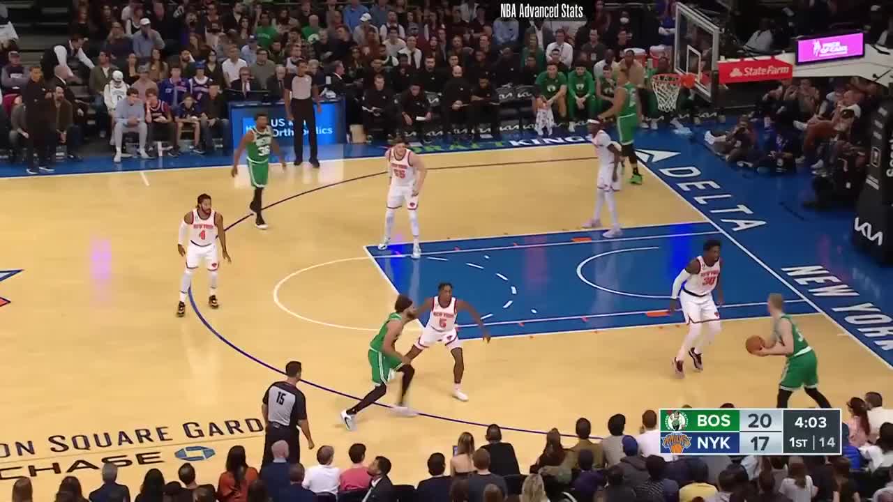 Immanuel Quickley off-ball defense