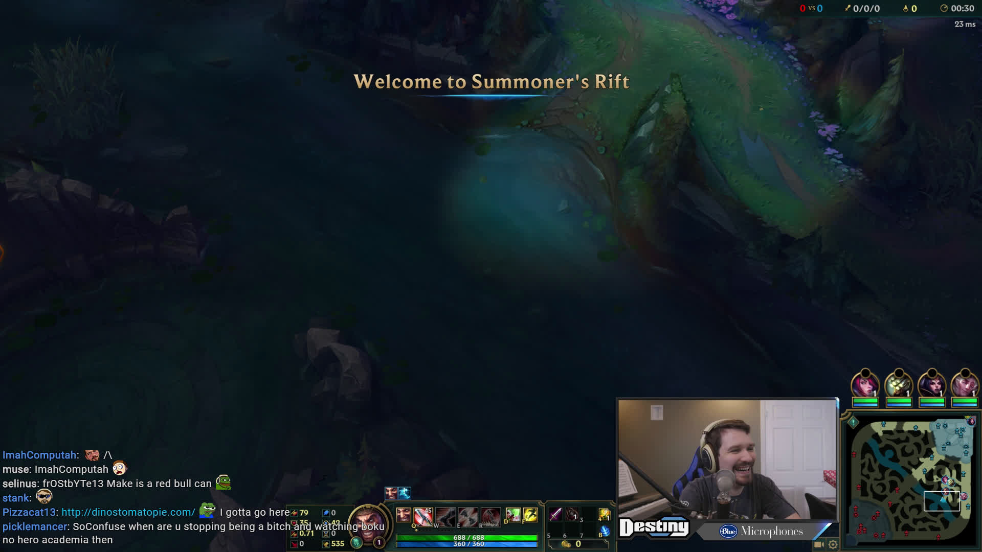 Mira unfollows Destiny on Mitch's Twitch account