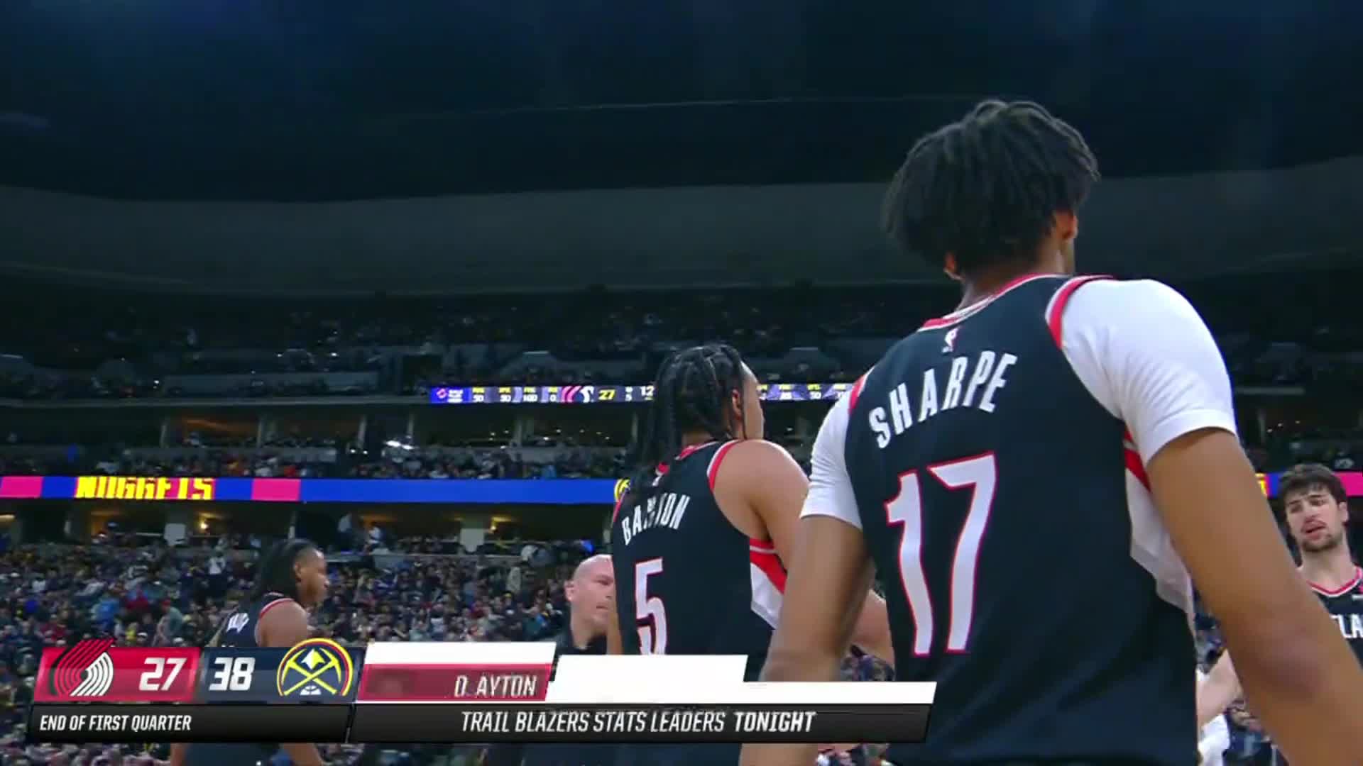 Watch Dalano "DB Hooper" Banton with the full speed heave to beat the 1st quarter buzzer ...