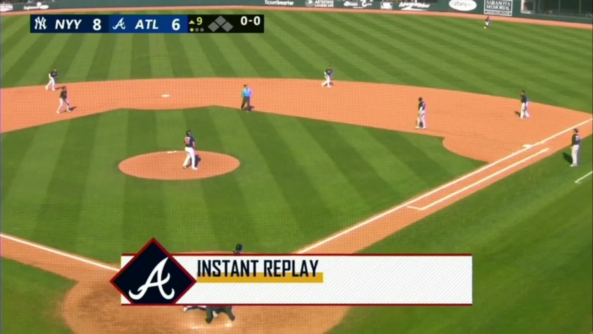 Jasson Dominguez's 3-run homer gives the Yankees the 8-6 lead in the ninth.