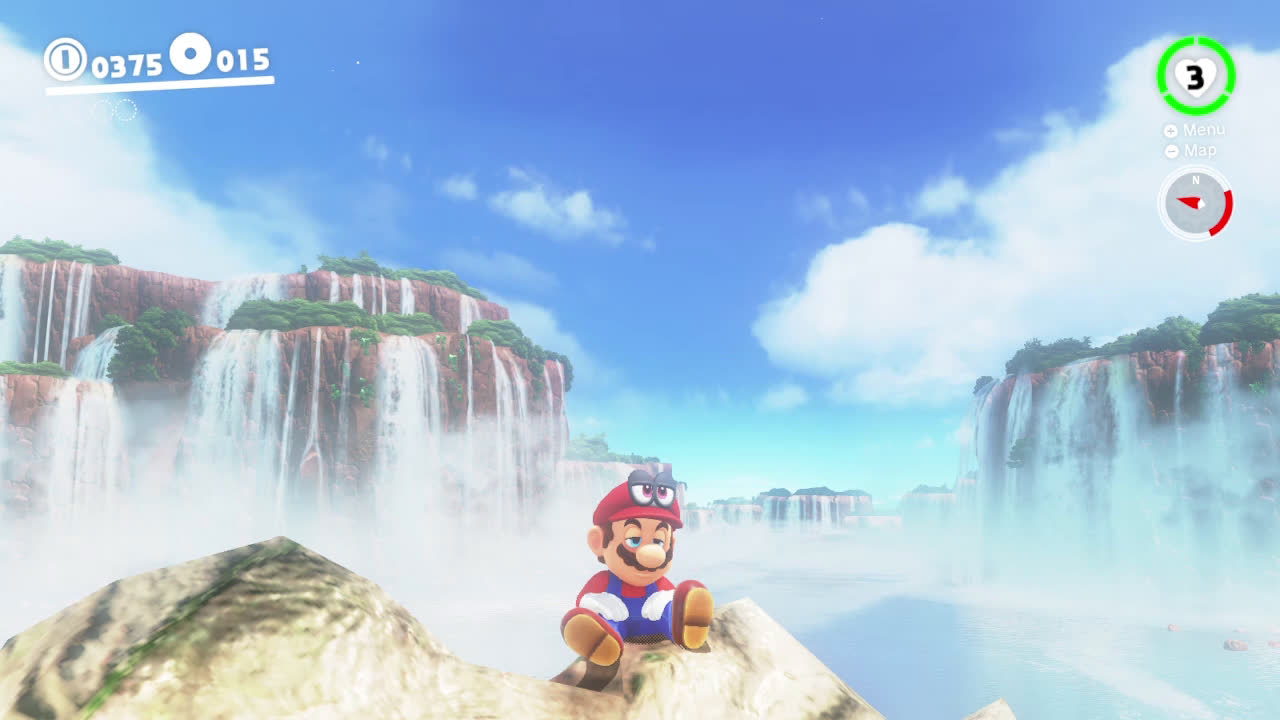 Mario's Idle Animation in Super Mario Odyssey