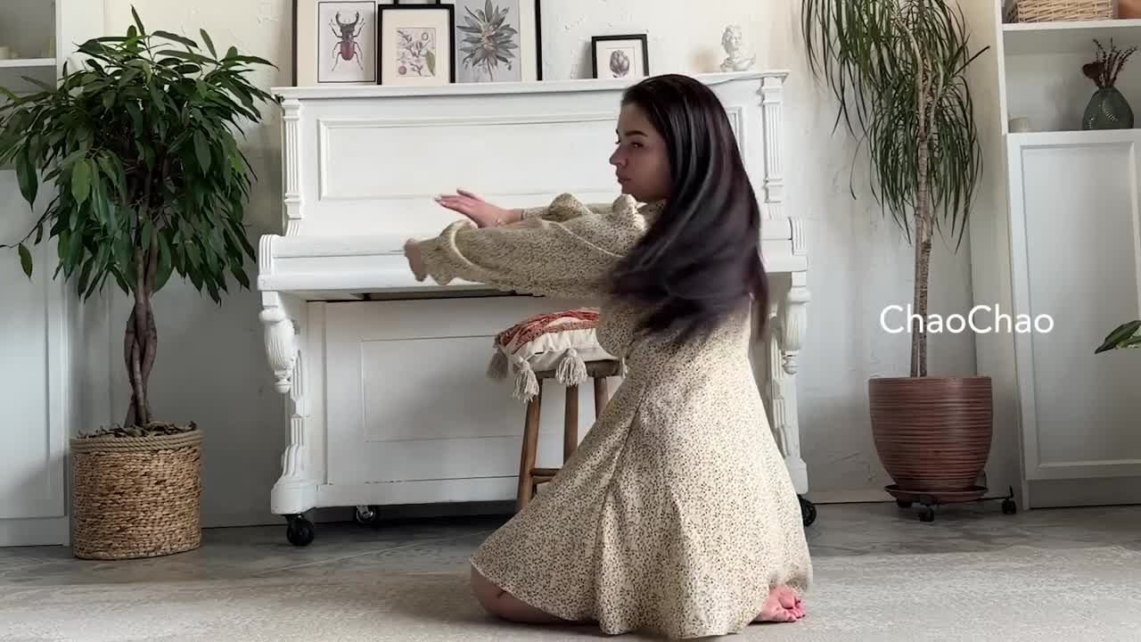 Dress yoga legs beginners exercise