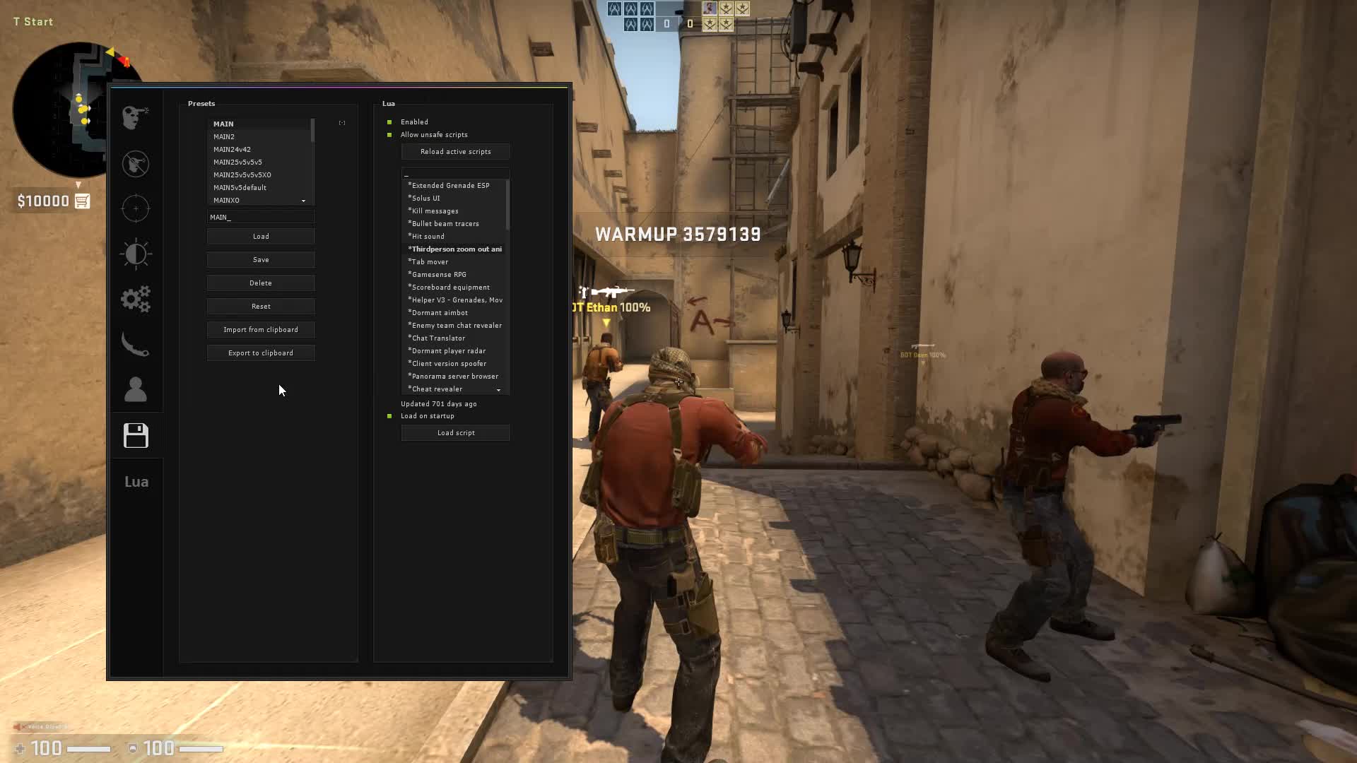 thirdperson bug help