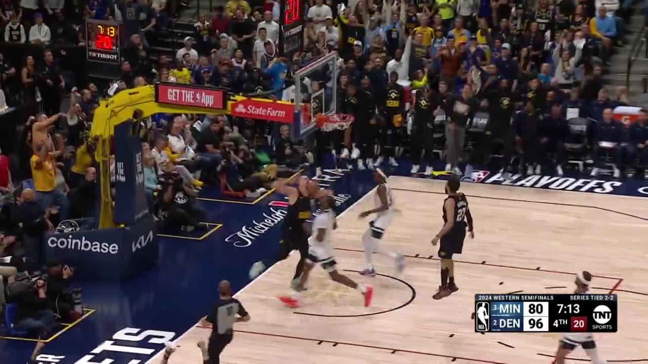 Watch NBA TV - Murray turns defense into offense for the Nuggets 🙌 ...