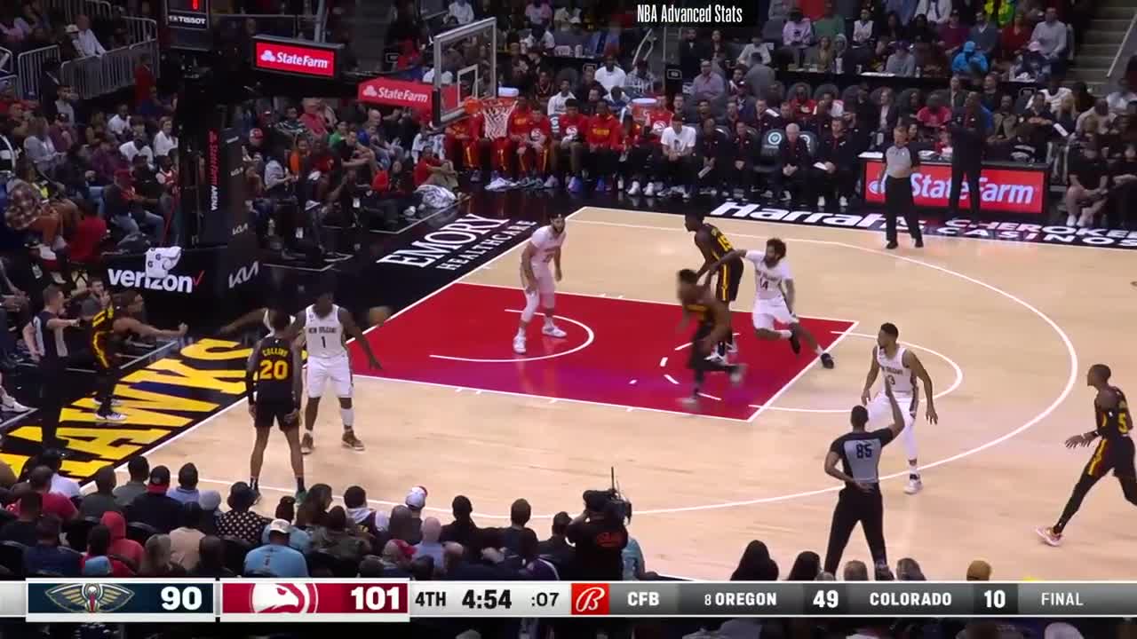Watch hunter pass to Capela | Streamable