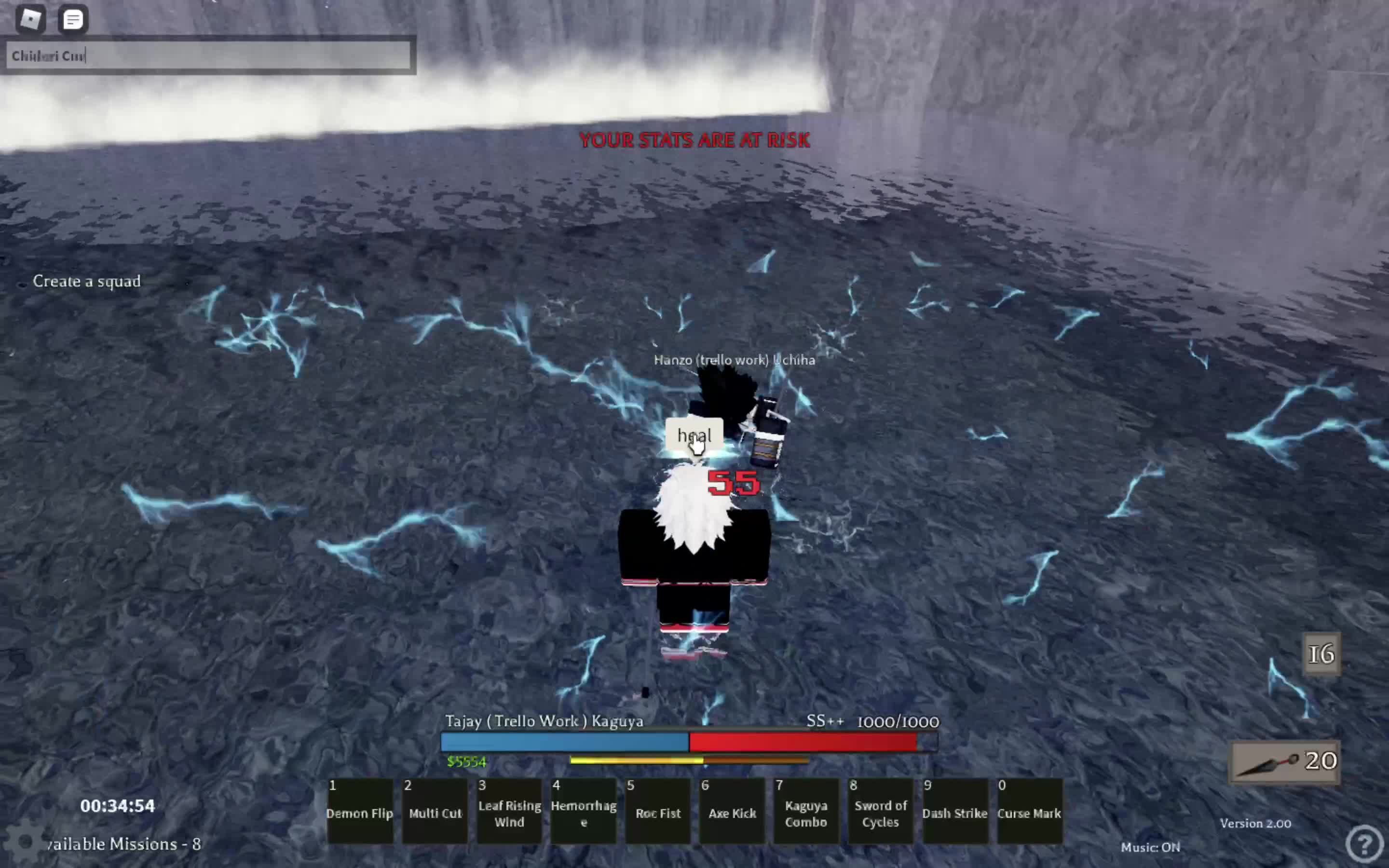 Chidori Current - Lightning Skilltree