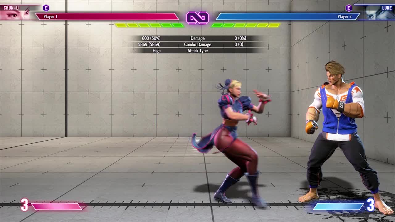 Chun-Li Level 3 Combo Paths