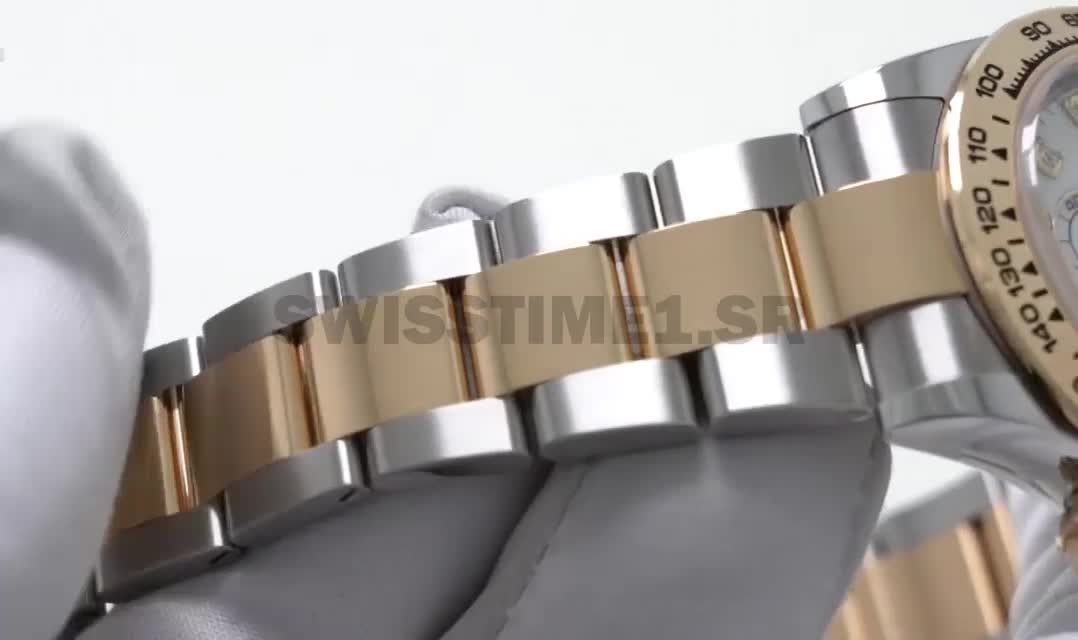 Watch swisstime-sr-Rolex Daytona Ref. 116503-WHT-MOP | Streamable
