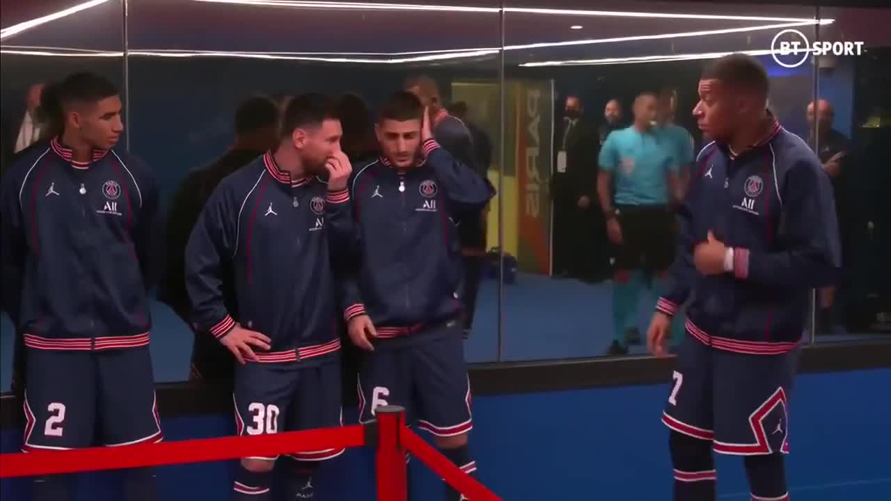 Mbappe gets scared