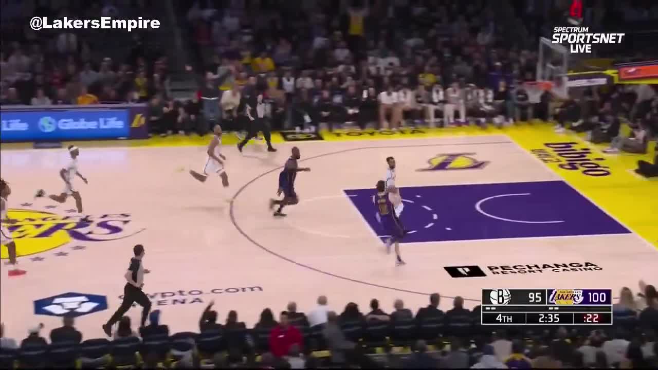 Watch The LakeShow 🇧🇷 - AUSTIN REAVES PARA LEBRON JAMES!!! ELES. | Streamable