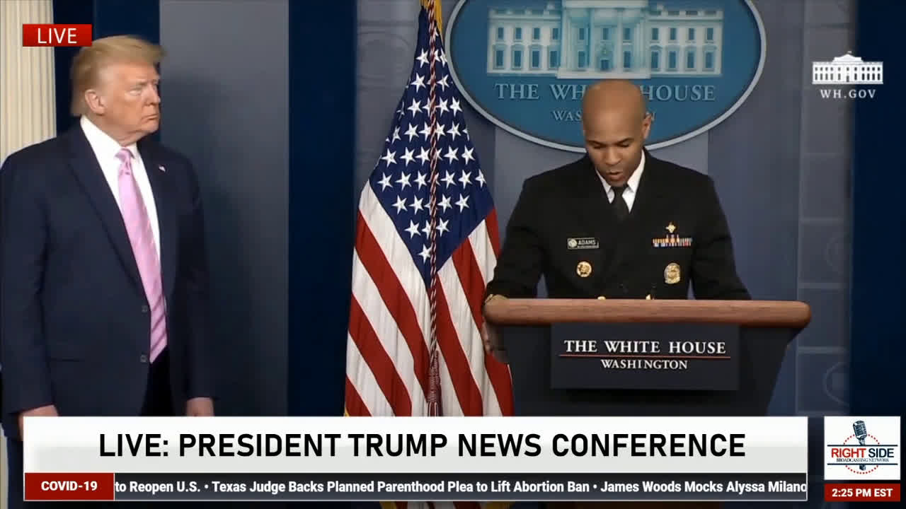 donald trump surgeon general speaks nigger