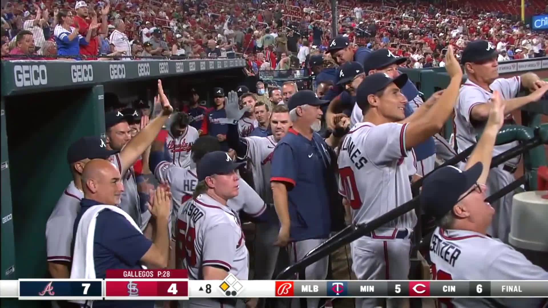 Watch Dylan Carlson misses catch and then collides with Harrison Bader ...