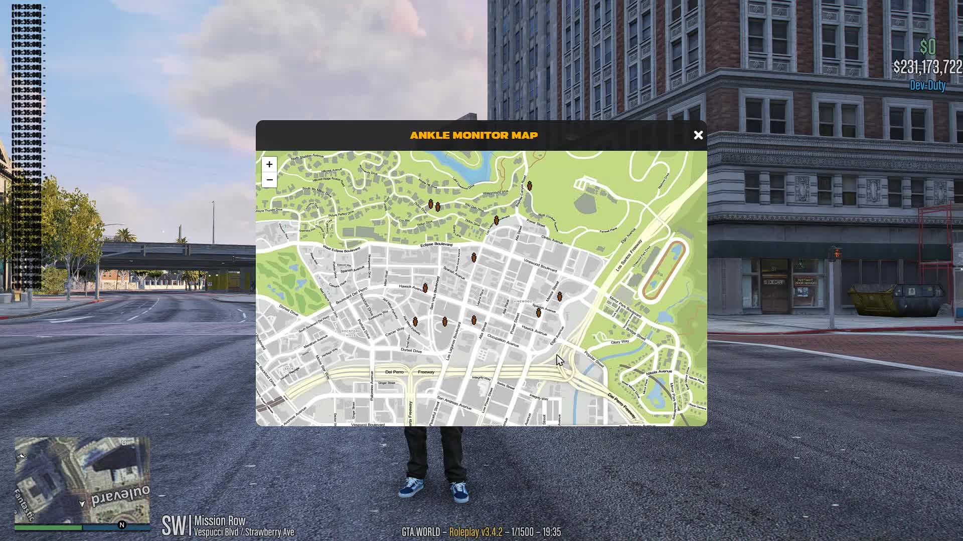 [GTA:W] Ankle Monitor Map V1 (faster resync for showcase purposes)