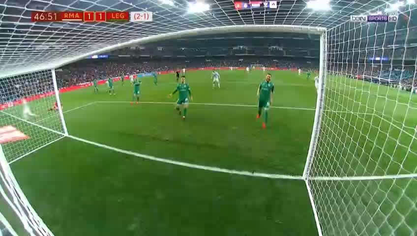 Watch [848x480] Benzema K. Goal HD -Real Madrid 1-1 Leganes 24.01.2018 by Football Life ...