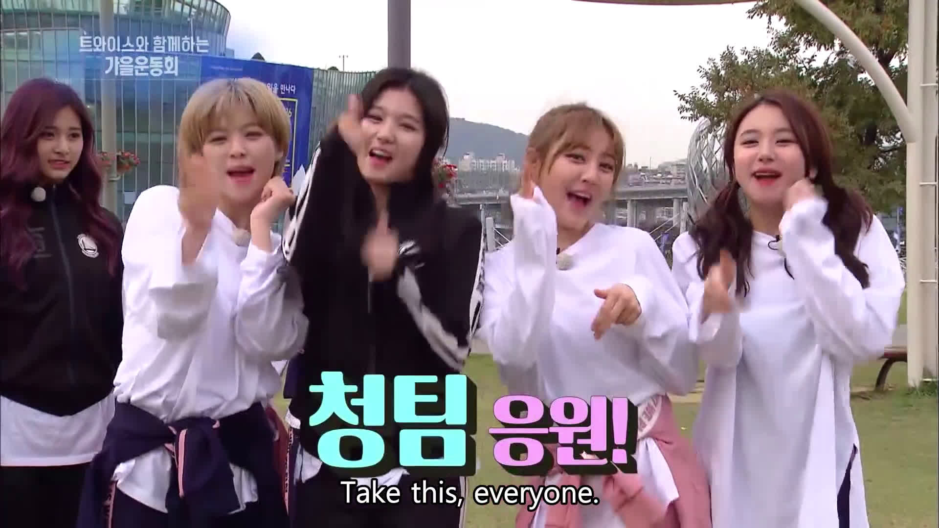 Jeongyeon, Sana, Jihyo and Chaeyoung