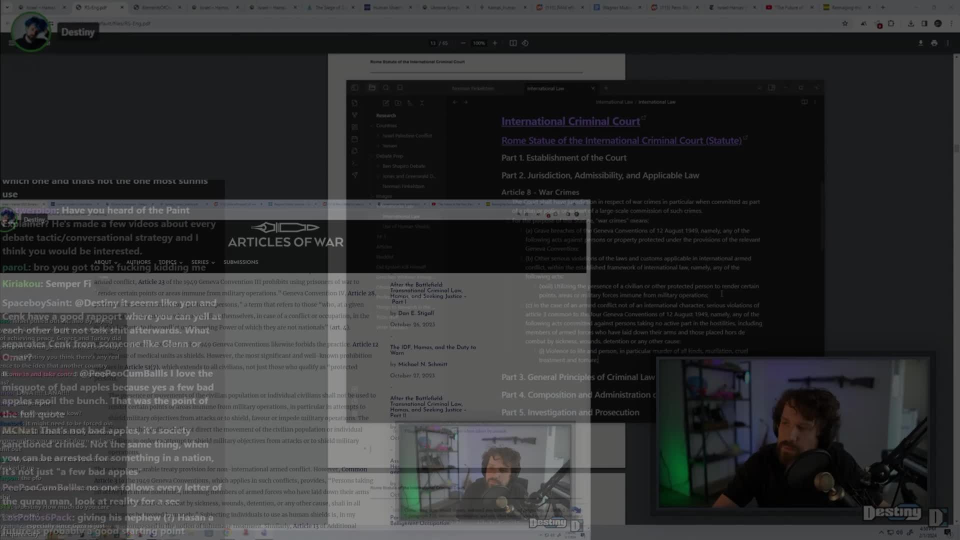 Watch "Destiny Only Reads Wikipedia" is Avaliable instead at the end | Streamable