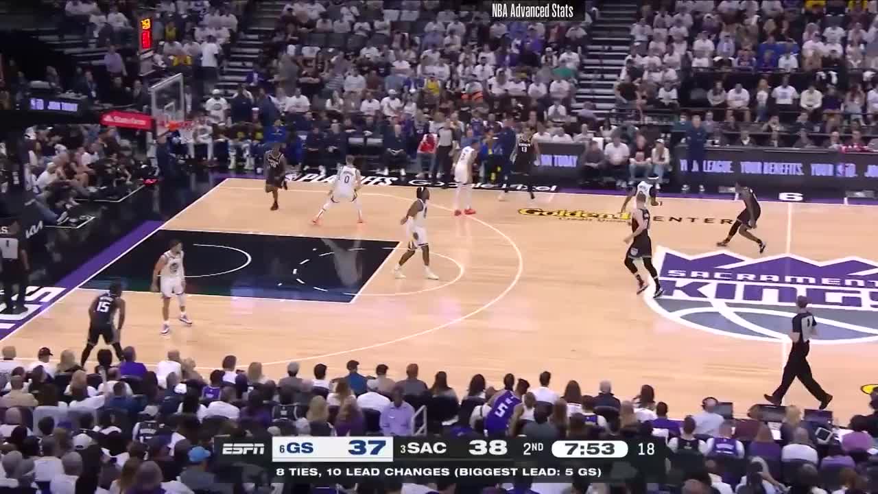 Kings PnR vs GSW