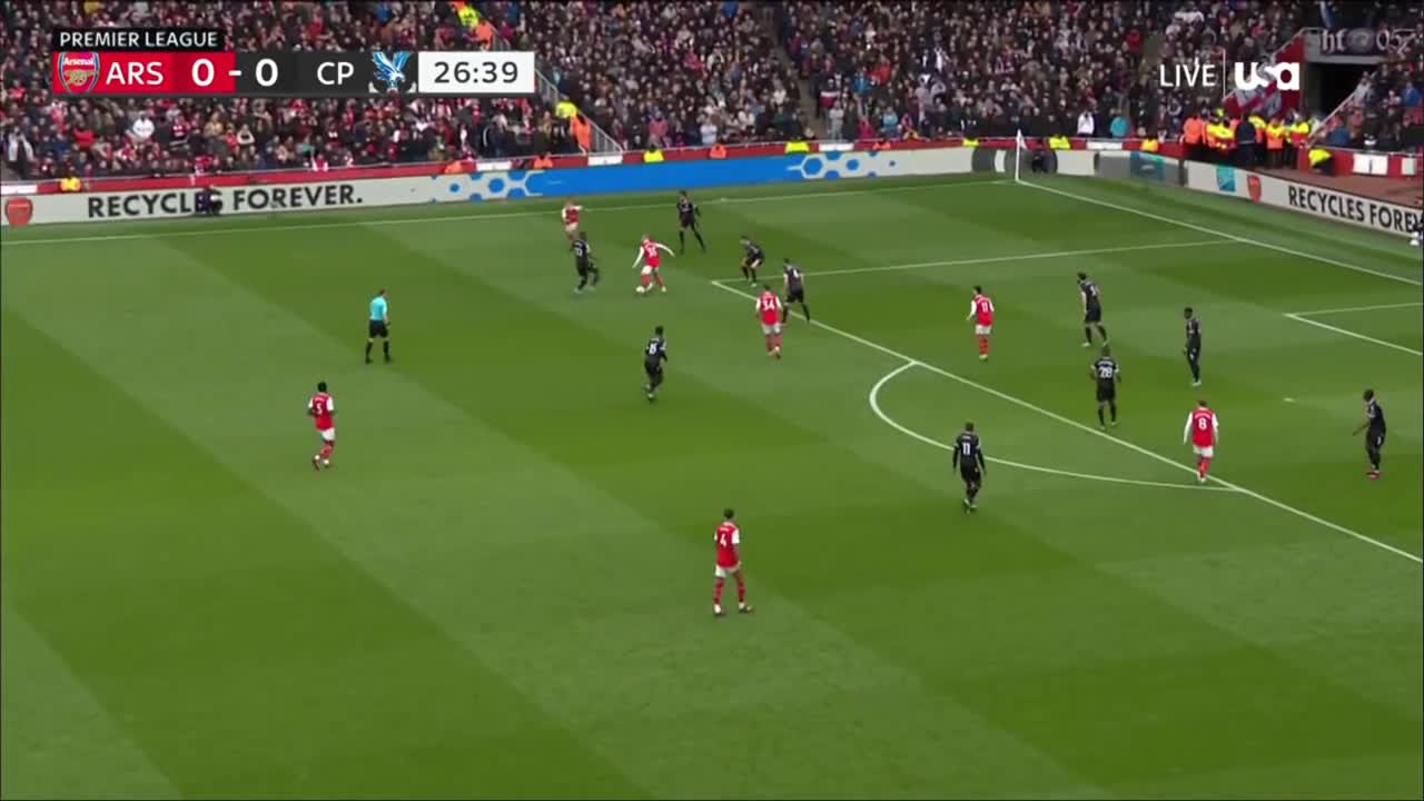 Arsenal's principles under Arteta against Crystal Palace