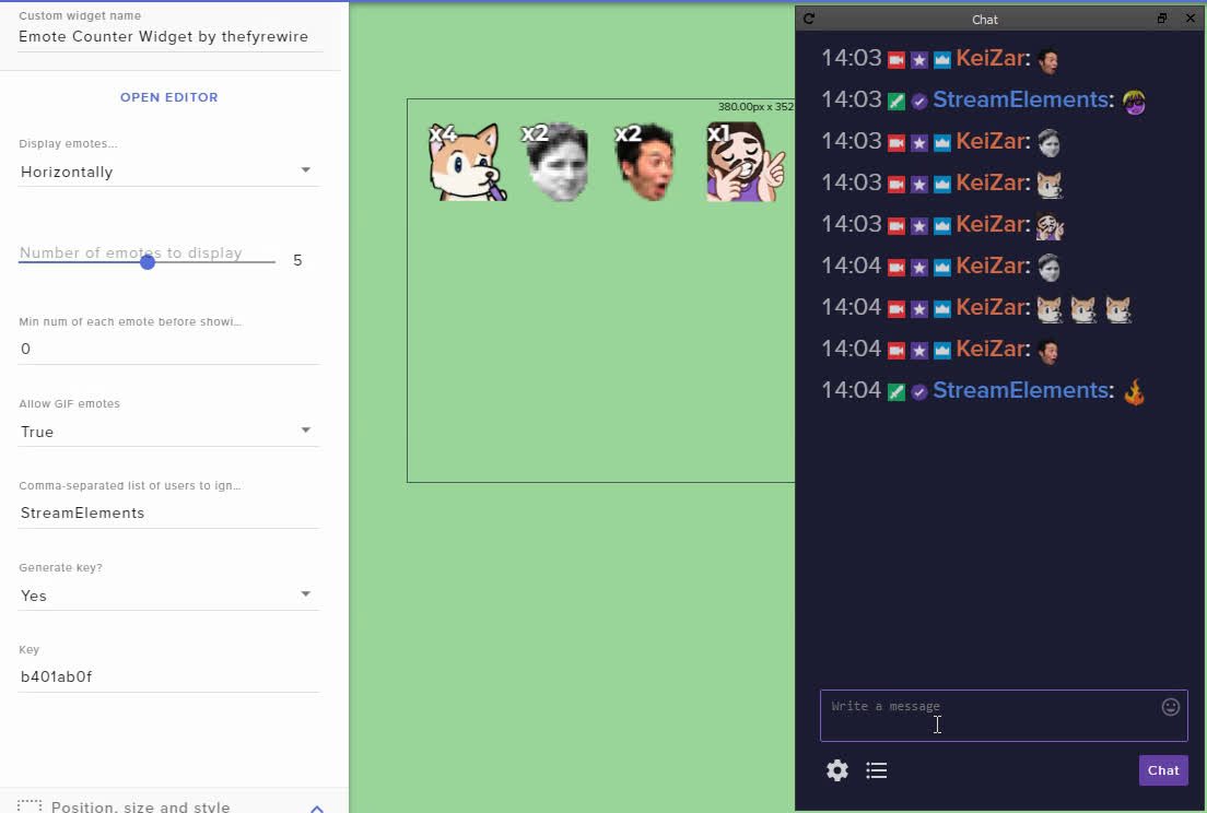 Emote Counter by FyreWire