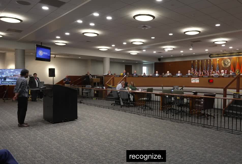 Watch 08-06-2024 Nassau County - Mask Transparency Act Hearing - Jeremy ...