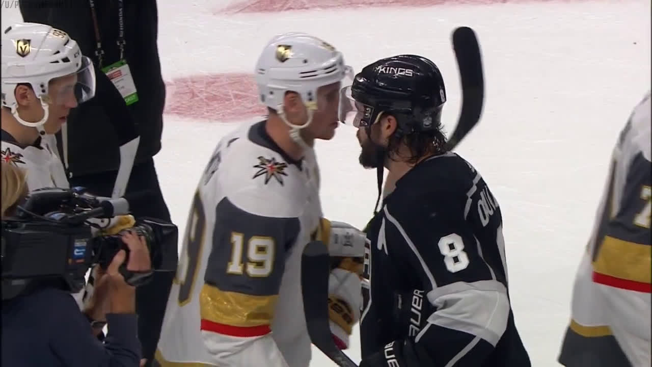 Kings/Knights handshake